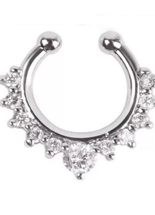 Септум ( сережка в нос) Индия - 55 ₴, купить на IZI (30373065)