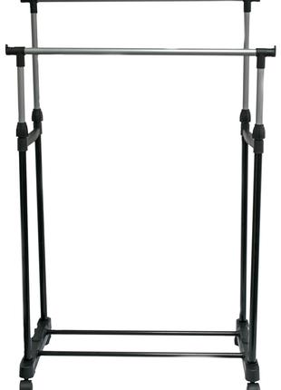 Передвижные вешалки для одежды на колесиках - 80 фото