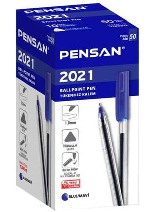 Ручка масляна чорний прозорий корпус 1,0mm medium ТМ PENSAN 2021: ціна ...